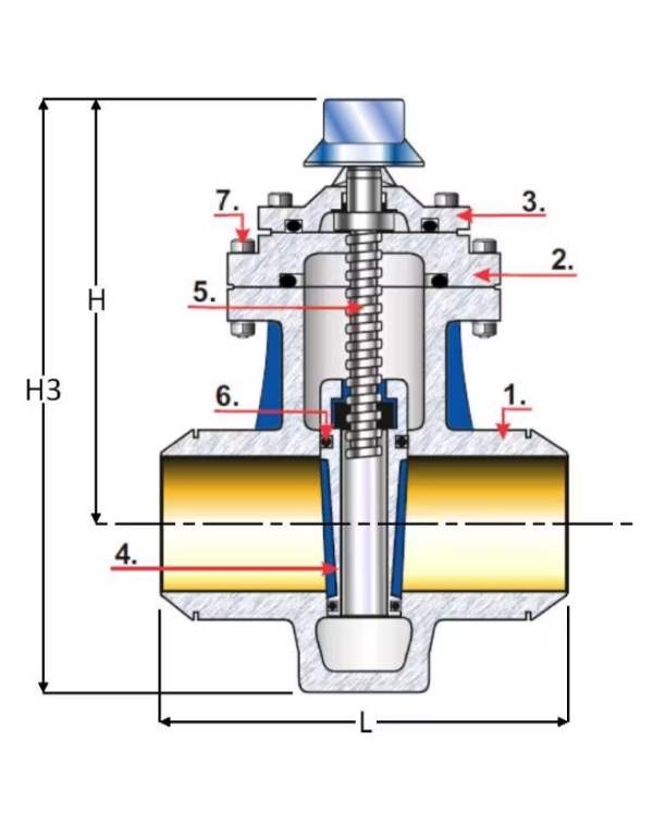 Donkin Series 555S Steel Gate Valves BS EN 12266, API 6D • Valvex