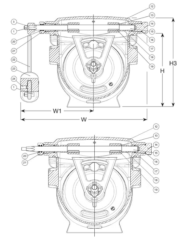 AVK SWING CHECK VALVE, METAL SEATED • Valvex