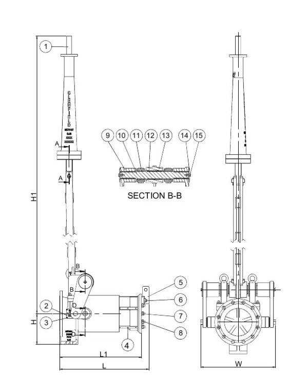 AVK FIXED CONE DISCHARGE VALVE • Valvex
